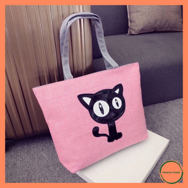 Jual MOANA KIOSK|Tas Tote bag Pao Pao Pink | Shopee Indonesia