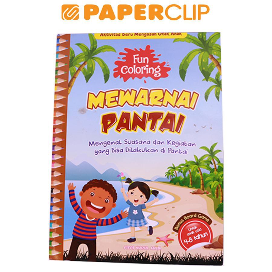 Jual FUN COLORING : MEWARNAI PANTAI | Shopee Indonesia