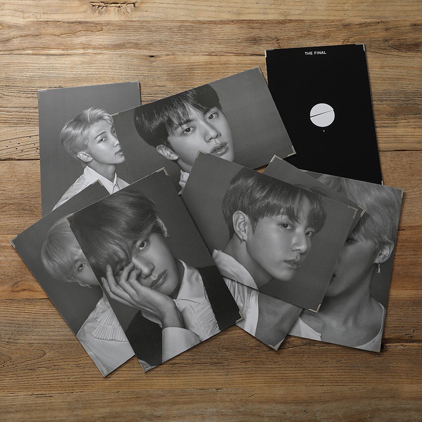 Jual KPOP BTS BT21 Poster Album Foto Photo Jungkook V | Shopee Indonesia