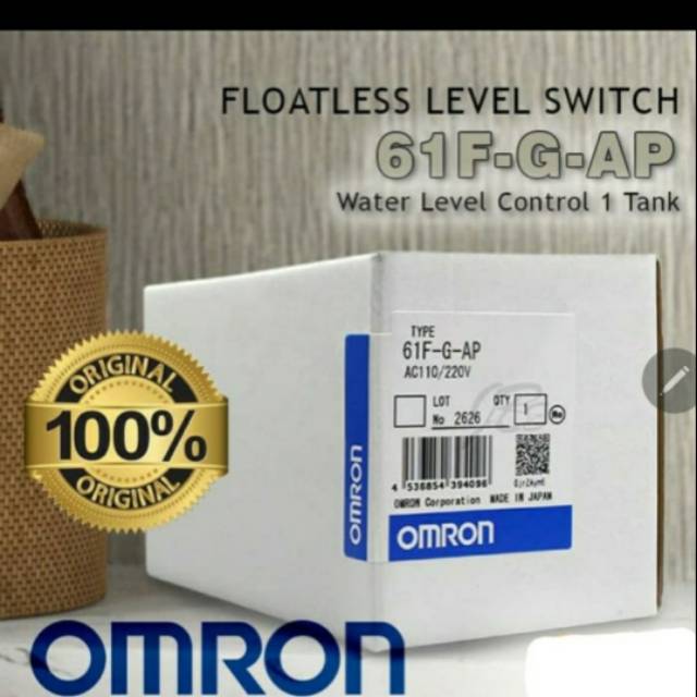Jual Floatless Level Switch Omron 61F-G-AP AC110/220V | Shopee Indonesia
