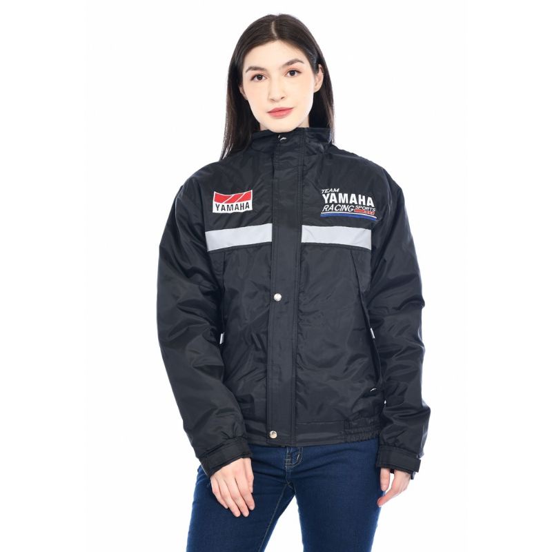 Jual Jaket Team Yamaha Racing Sport Hitam Motor RX king rxking nmax ...