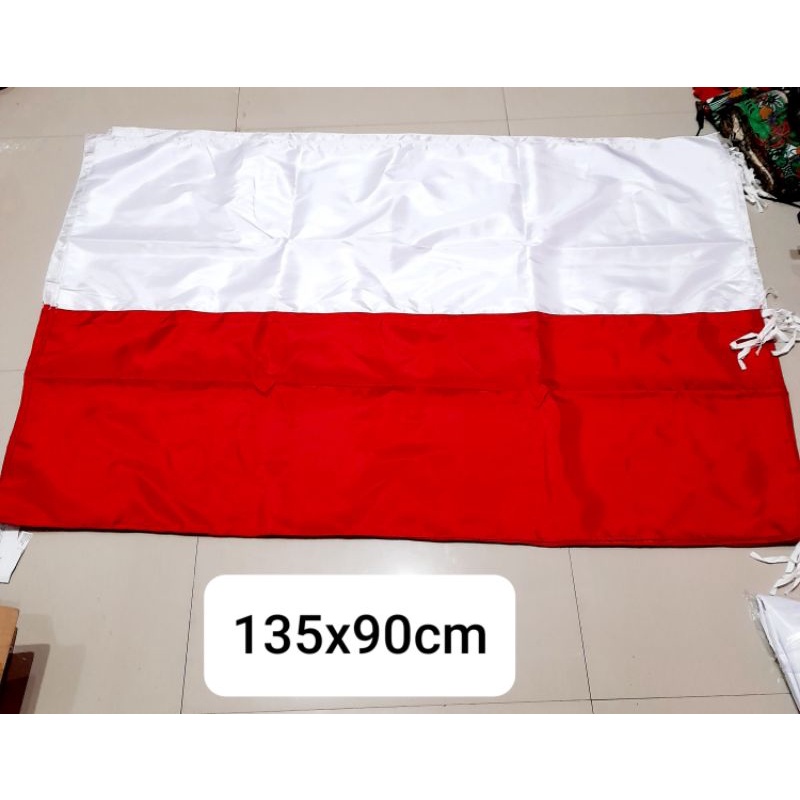 Jual BENDERA MERAH PUTIH ukuran 135x90 cm BENDERA INDONESIA bendera ...