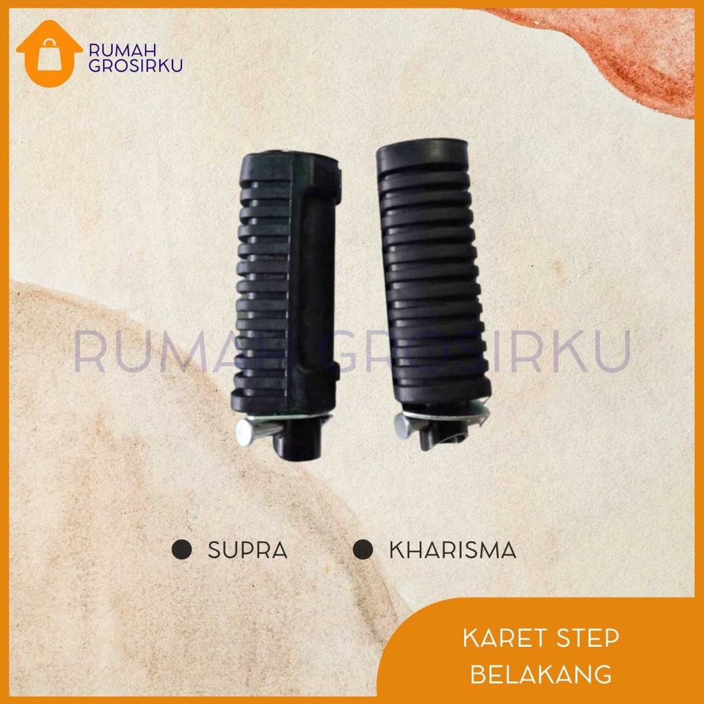 Jual KARET STEP BELAKANG FOOTSTEP SUPRA KARISMA SUPRA FIT NEW | Shopee ...