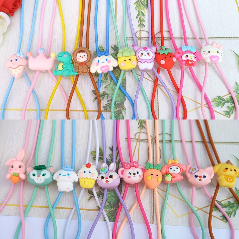 Jual strap kalung masker dan konektor anak remaja berkarakter lucu ...