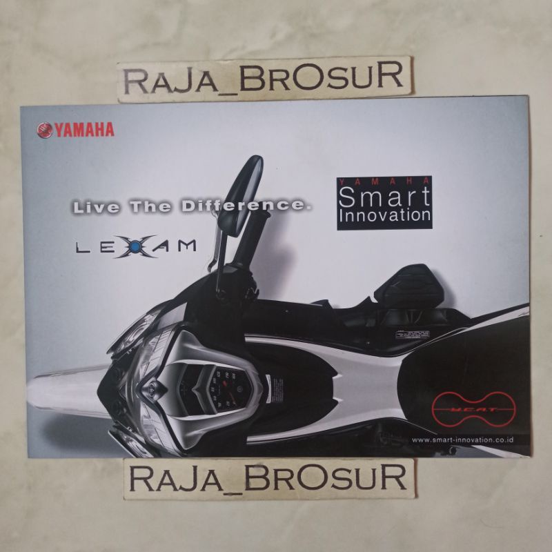 Jual Poster brosur katalog leaflet Yamaha Lexam 2011 | Shopee Indonesia