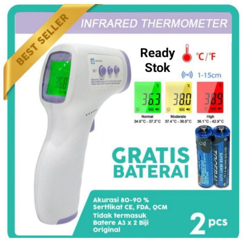 Jual Thermometer Infrared Non Contact Termometer - Thermometer Tembak ...