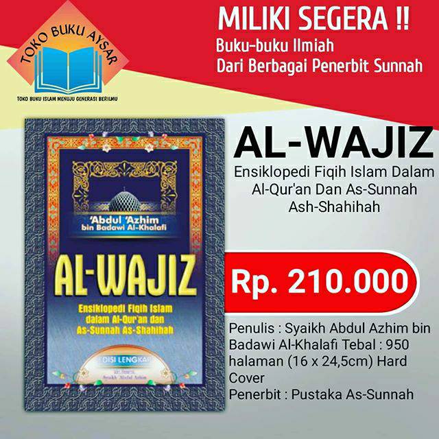 Jual Kitab Al Wajiz | Shopee Indonesia