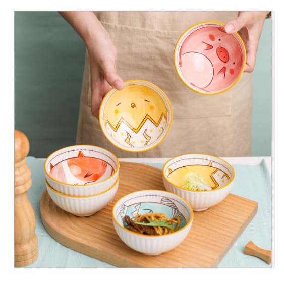 Jual mangkuk mangkok sup soup karakter nasi lucu cute hadiah saji makan ...
