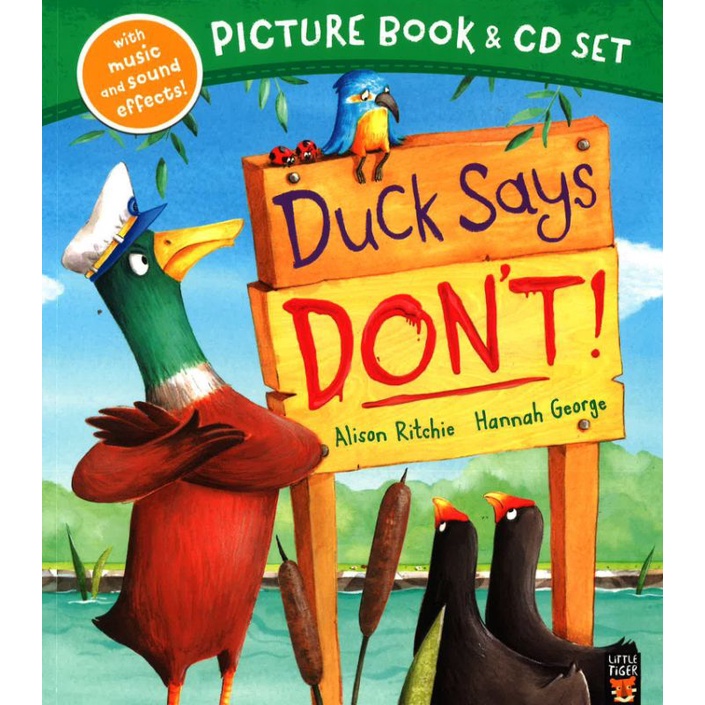 Jual BBW Duck Says Don't By Alison Ritchie - Picture Book & CD Set ...