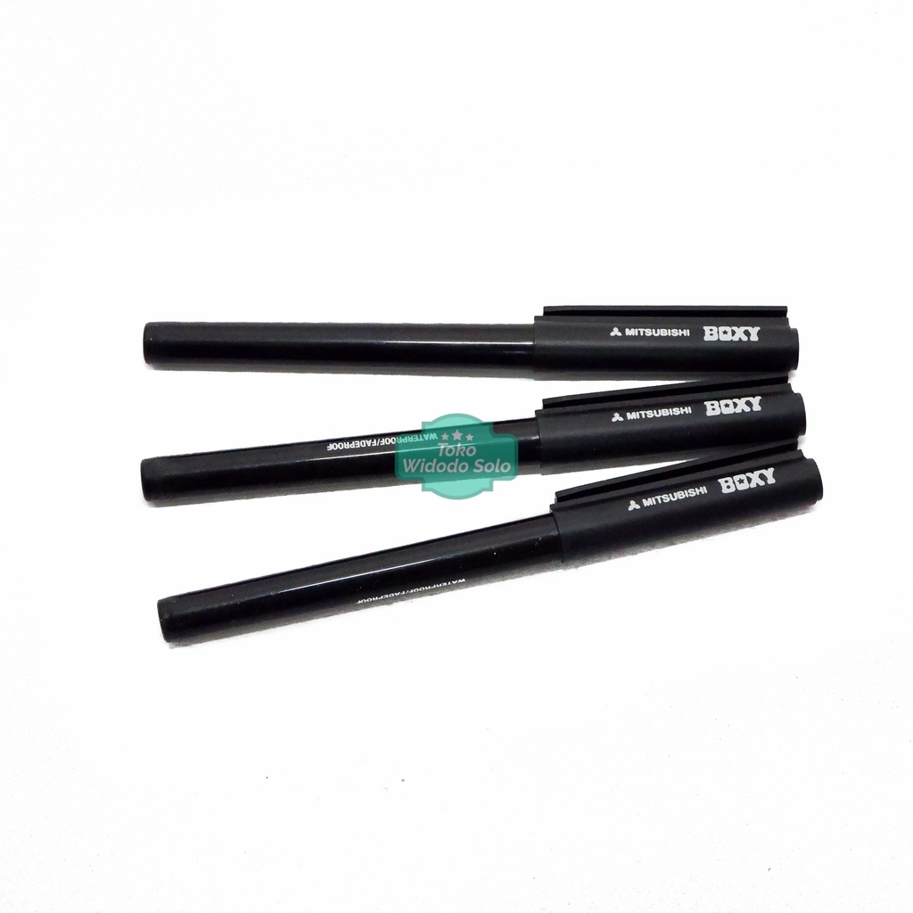 Jual Pulpen Boxy 001P Hitam Bolpoin Ballpoint Boxy Permanent Ink Black - 1 Buah | Shopee Indonesia