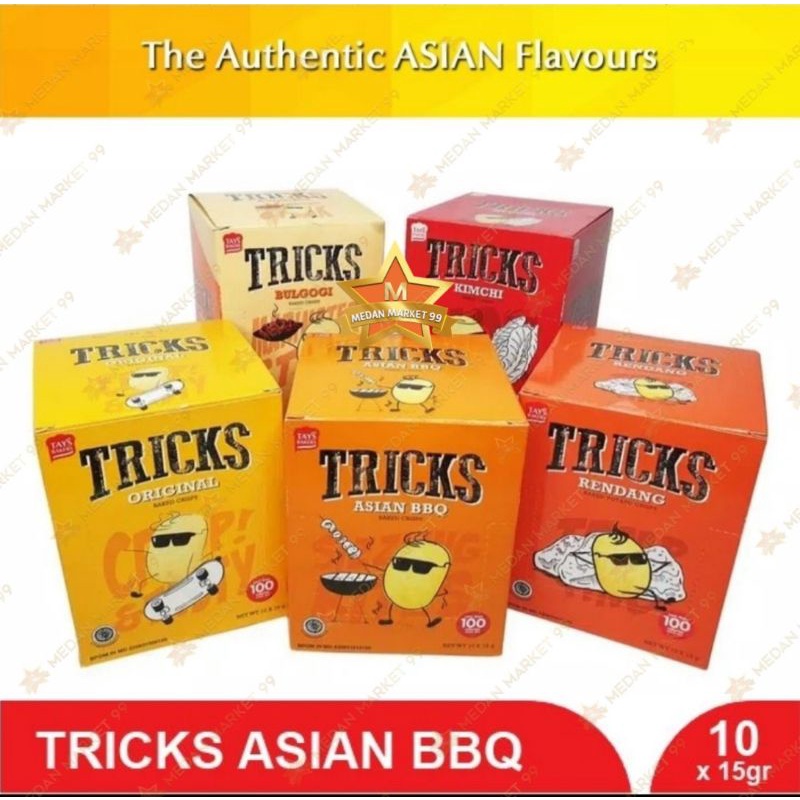 Jual TRICKS POTATO SNACK | BISKUIT KENTANG | BAKED CRISP | KIMCHI ...
