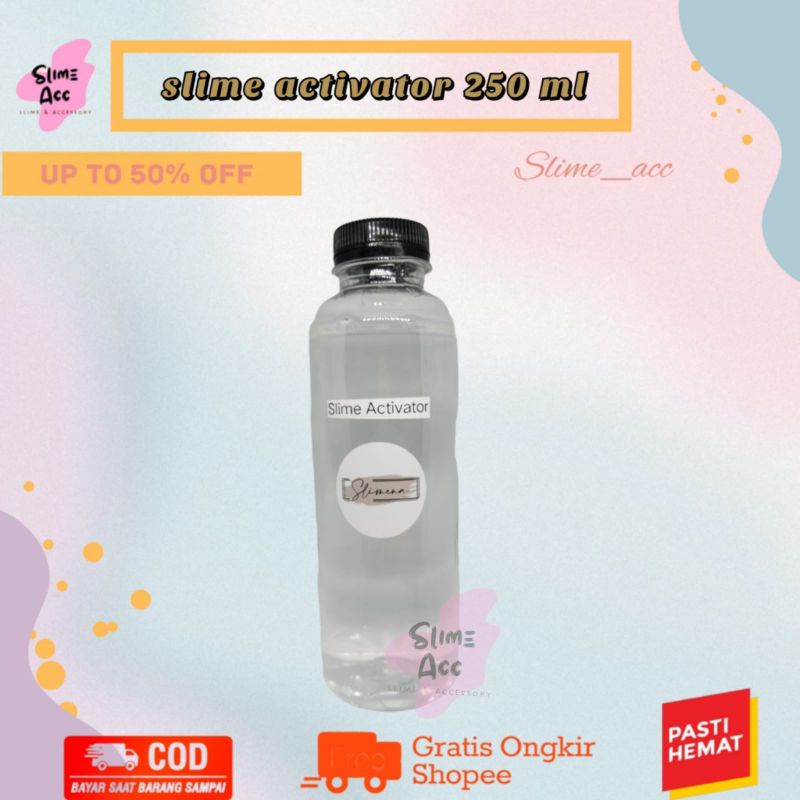 Jual Slime activator - slime act 250 ml | Shopee Indonesia