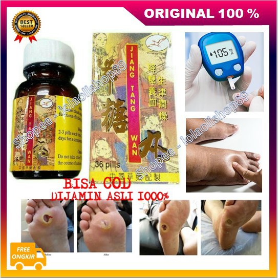 Jual [BISA COD] Jiang Tang Wan Obat Herbal Mengatasi Diabetes Kencing ...