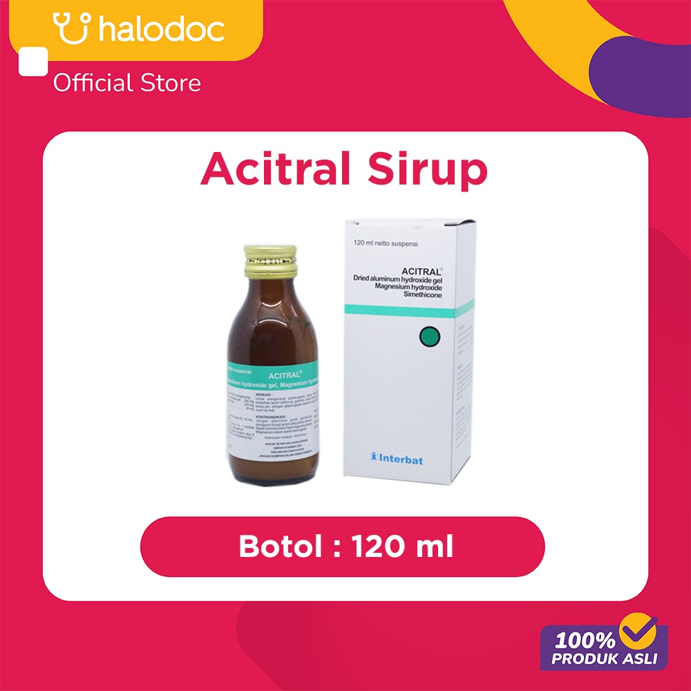 Jual Acitral Suspensi 120 ml | Shopee Indonesia