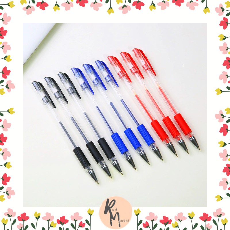 Jual RM238 Pulpen Tinta Cair Dijual Satuan / Pena Merah / Pena Biru ...