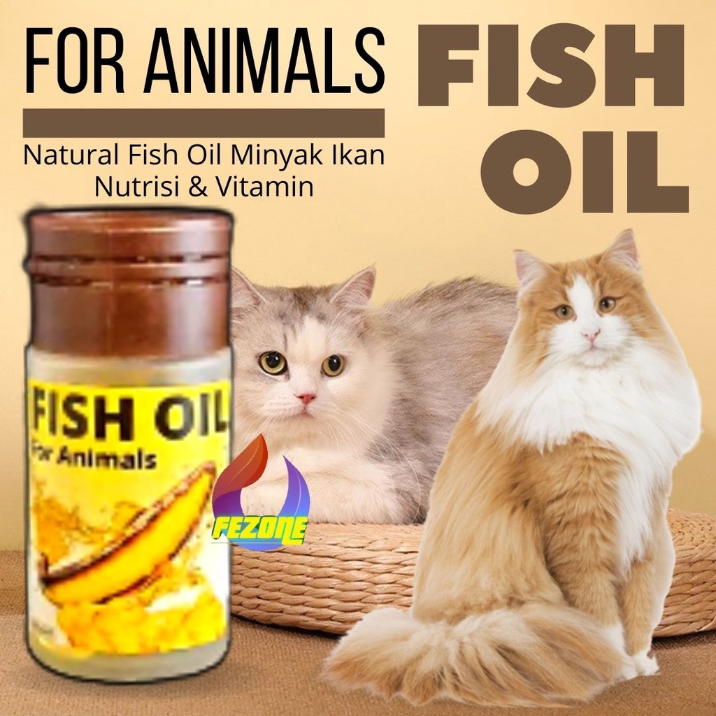 Jual Natural Fish Oil Minyak Ikan Tung Hai Nutrisi & Vitamin Omega Bulu ...