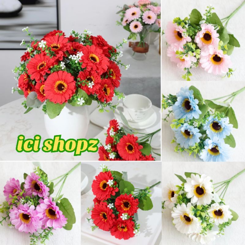 Jual Bunga Krisant Daisy Matahari / Krisant Garbera Jumbo | Shopee ...