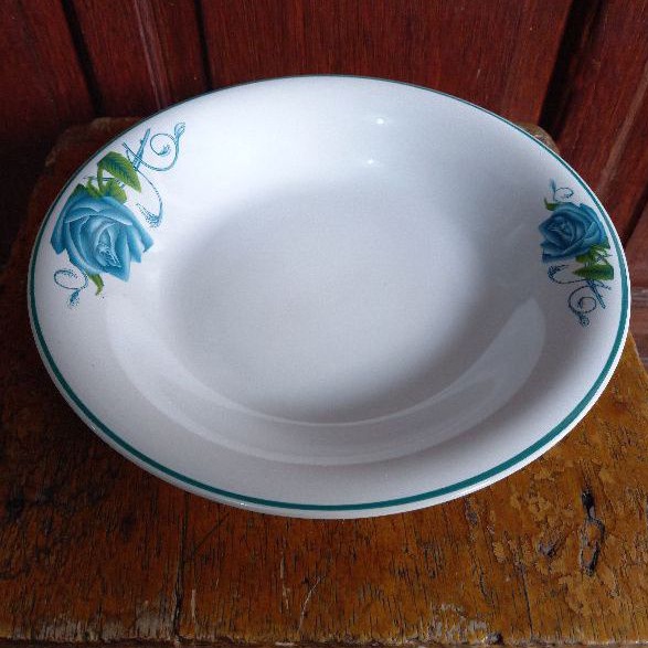Jual Piring Keramik Motif Bunga/Piring Makan/Piring Keramik/Piring ...