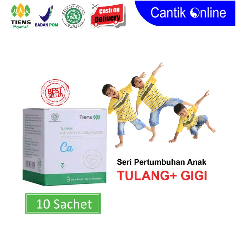 Jual CALCIUM FOR CHILDREN UNTUK PERTUMBUHAN TULANG DAN GIGI ANAK - 1 ...