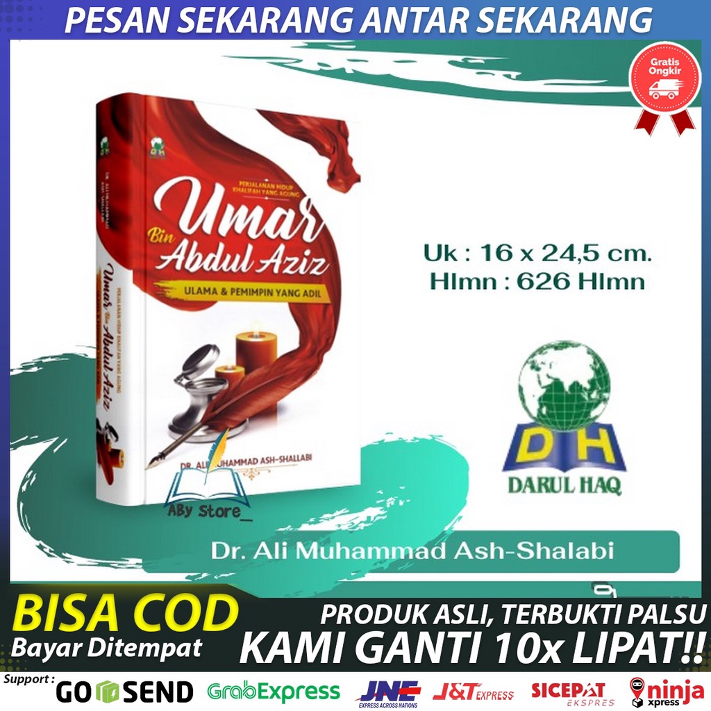 Jual Buku 'Perjalanan Hidup Khalifah yang Agung Umar bin Abdul Aziz Ulama dan Pemimpin Yang Adil ...