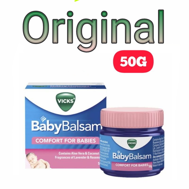 Jual Vicks baby balm balsam 50g 50gr balsem bayi 50 g gr ori | Shopee ...