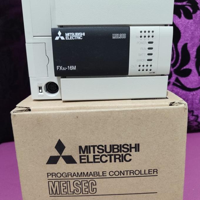 Jual _^_^_^] PLC Mitsubishi FX3u-16MR ES-A New Mitsubishi FX3U | Shopee ...