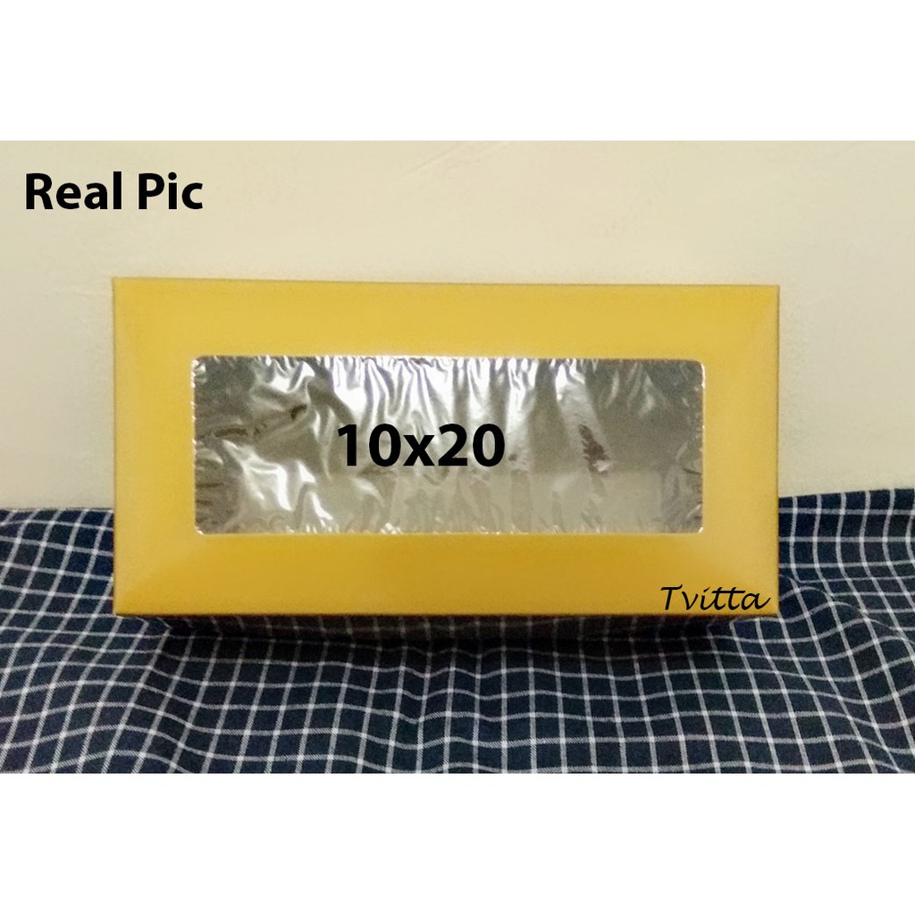 Jual Box Dus Mika Emas Kotak 10x20 (Minimal 5 pcs) | Shopee Indonesia