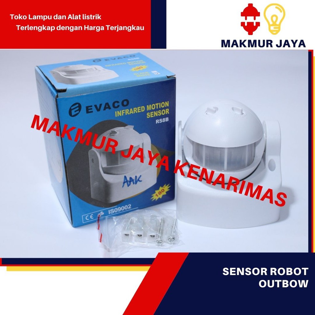 Jual Sensor gerak/Infrared Motion kepala robot Evaco/sensor gerak murah ...