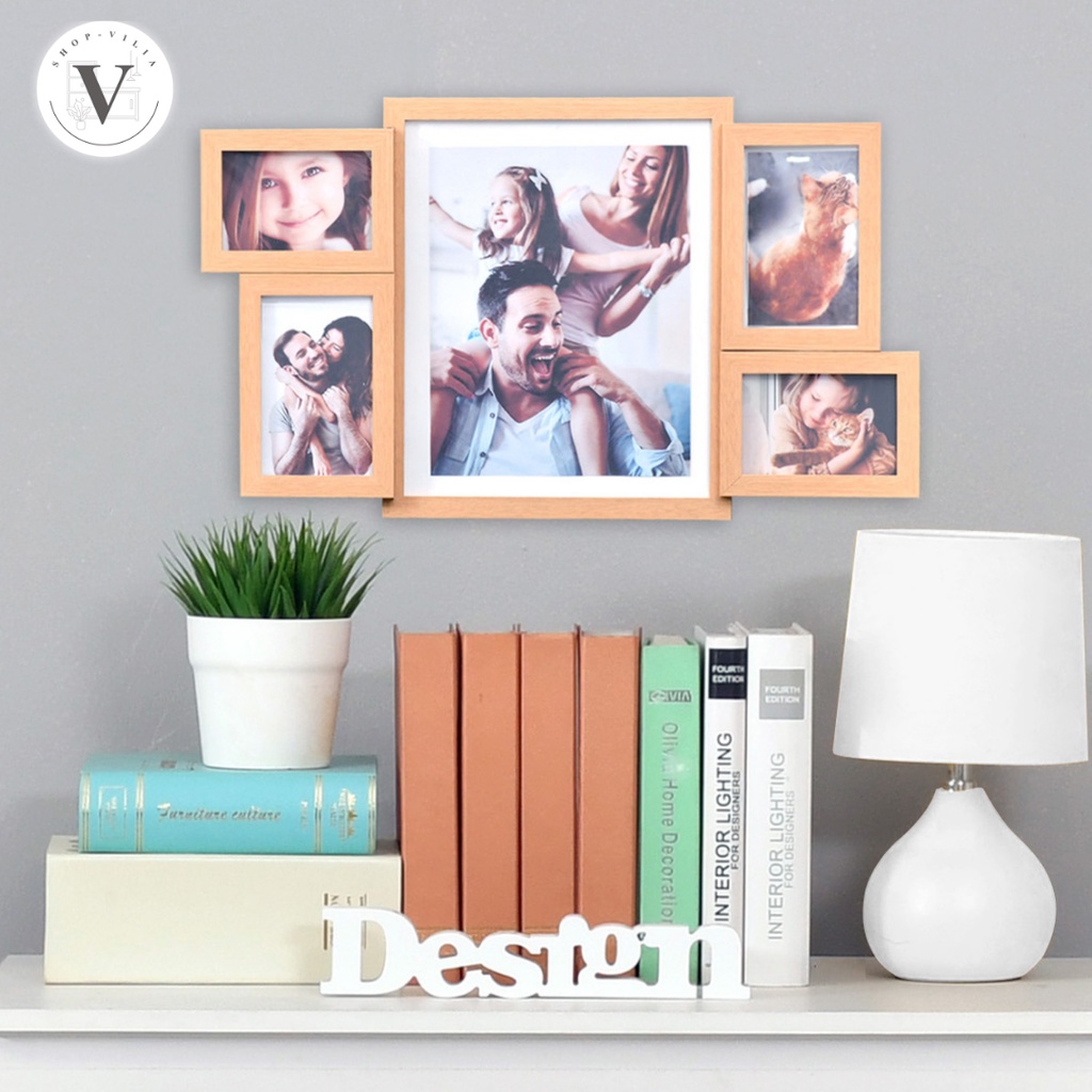 Jual Shopvilia - Set Bingkai Foto Estetik | Frame Minimalis | Frame ...