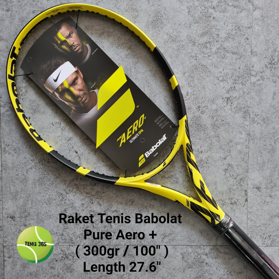 Jual Raket Tenis Babolat Pure Aero Plus ( 300gr / 100" ) | Shopee Indonesia