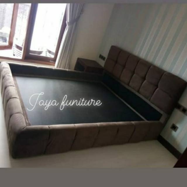 Jual dipan ranjang tempat tidur springbed divan springbed bed frame ...