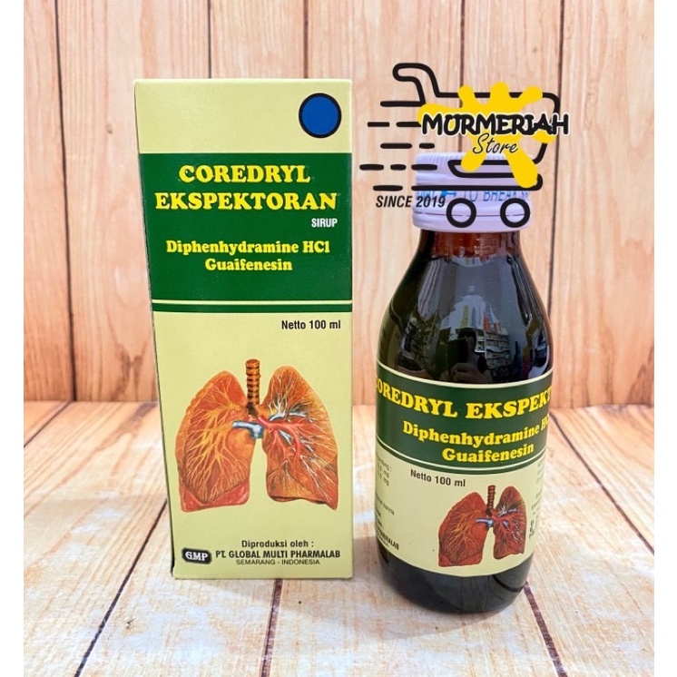 Jual COREDRYL EKSPEKTORAN Sirup 100 ml-Expectorant Syrup Obat Batuk ...