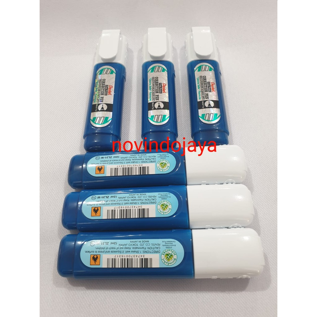 Jual Correction Pen - Tip Ex Cair PENTEL Fine Point ZL31-W | Shopee ...