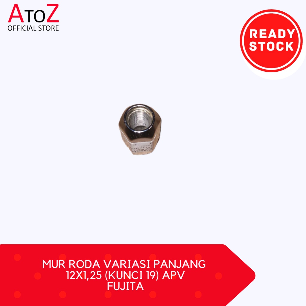 Jual MUR RODA VARIASI PANJANG 12X1,25 (KUNCI 19) APV FUJITA | Shopee ...
