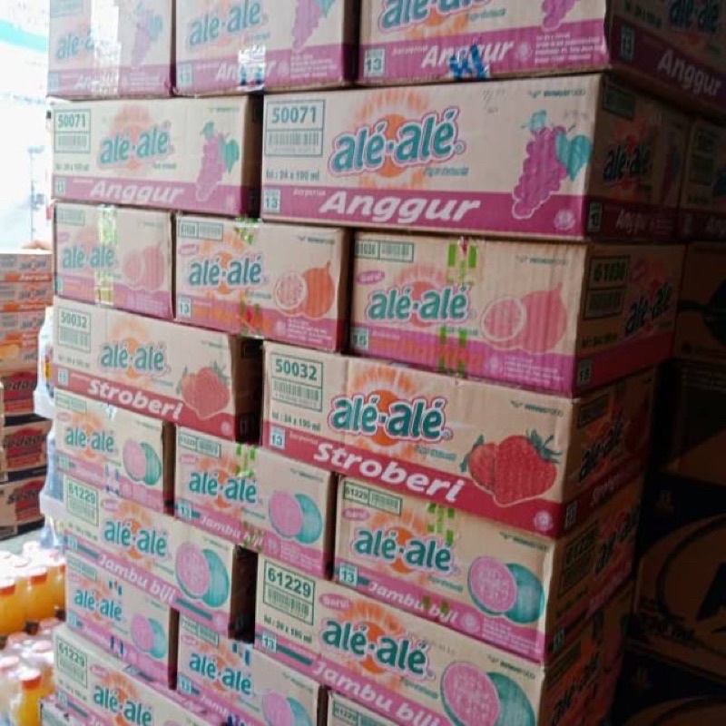 Jual ALE ALE SEMUA RASA 180 ML isi 24 *"KASIH CTATAN UNTUK REQUEST RASA ...