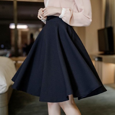Jual KARAKOREA 503 Super Flare Midi Skirt /Rok payung/Rok Lebar/Rok ...