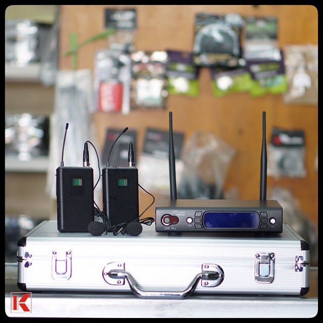 Jual Mic Wireless SPL Audio SPL WM-202 Clip-On Clip On Microphones ...