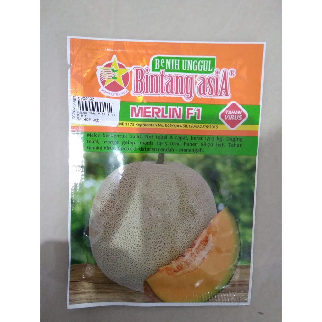 Jual Melon Merlin F1 Bintang Asia @ 20 Gr | Shopee Indonesia