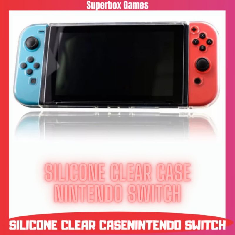 Jual NINTENDO SWITCH SILICONE ACRYLIC CLEAR CASE BENING CASING NINTENDO ...