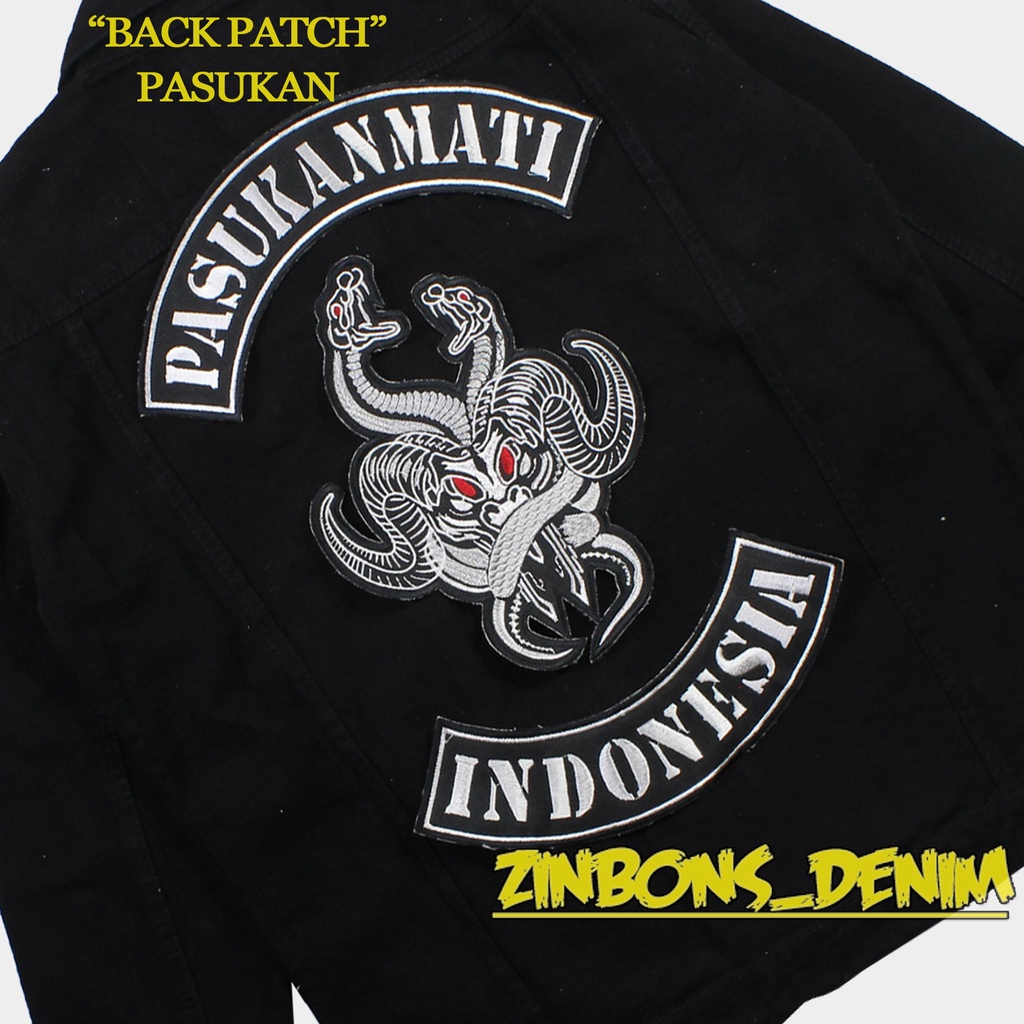 Jual Patch Backpatch Punggung Patch Keren Murah Ukuran Besar | Shopee ...