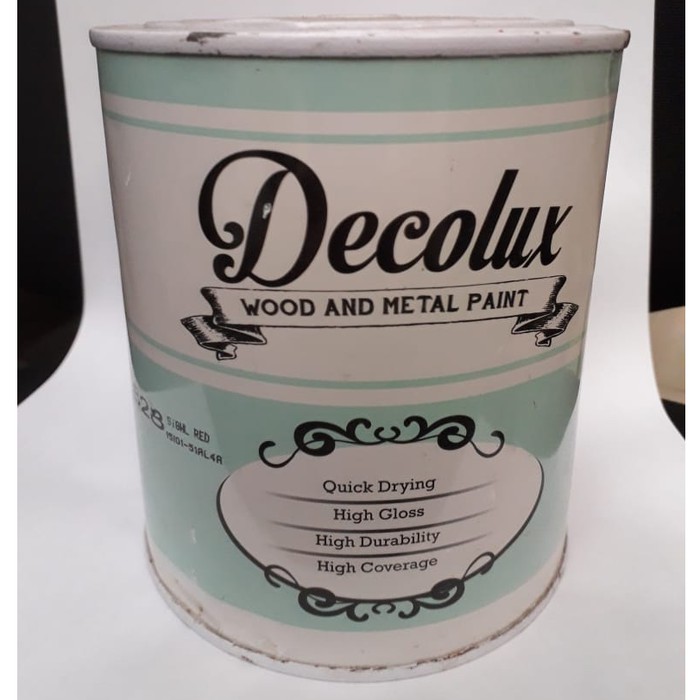Jual Cat Kayu & Besi Signal Red DECOLUX (1 kg/klg) | 33000010 | Shopee ...