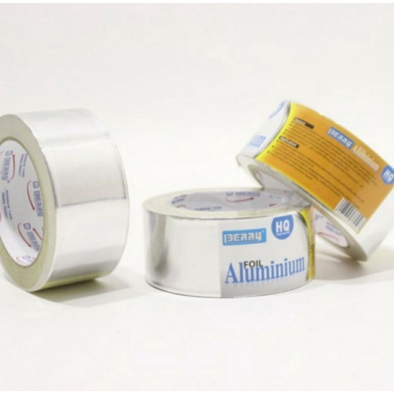 Jual isolasi / lakban aluminium foil tape TAHAN PANAS ( lem Panci ...