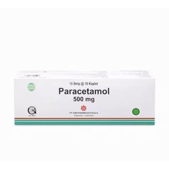 Jual Paracetamol 500 mg generik strip isi 10 ( mengobati pusing & demam ...