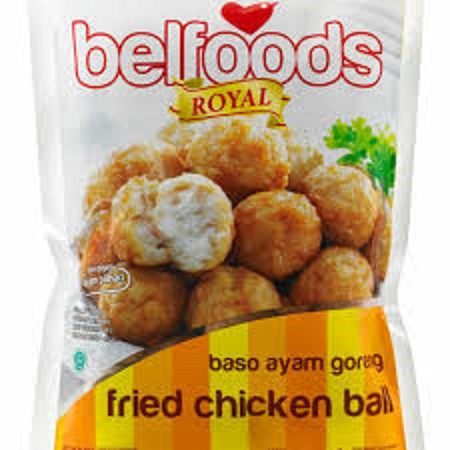 Jual belfoods royal bakso goreng ayam original atau pedas 425 gram 12 ...