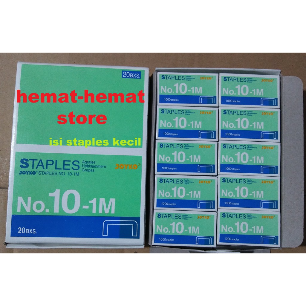 Jual isi staples 10M joyko | Shopee Indonesia