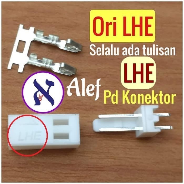 Jual 10Pasang Socket Soket Konektor WH 2 Pin White Housing | Shopee ...