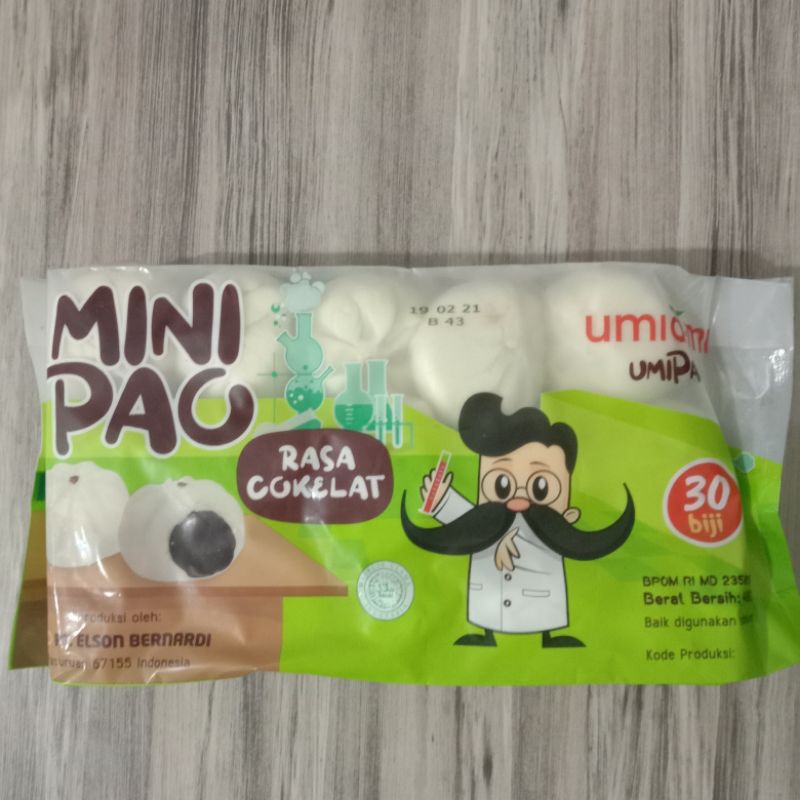 Jual Umiami Mini Pao/Mini Pau/Minipau/Minipao Rasa Coklat | Shopee ...