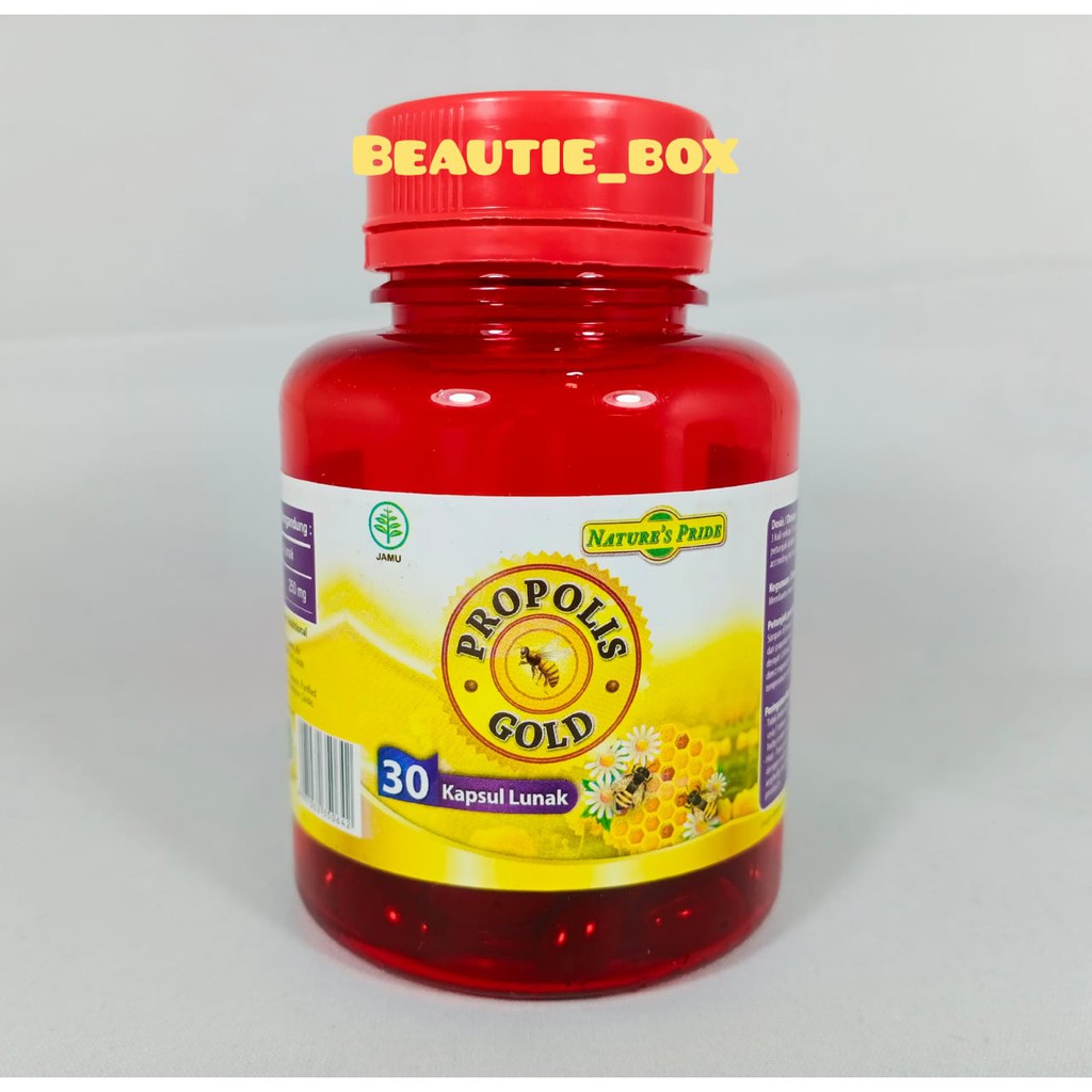 Jual Nature's Pride Propolis Gold - 30 Kapsul Lunak | Shopee Indonesia