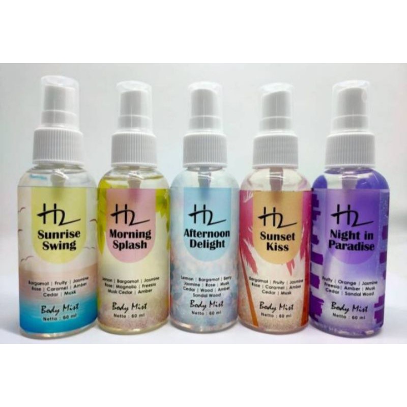 Jual H2 BODY MIST BODY LOTION 60 ml | Shopee Indonesia