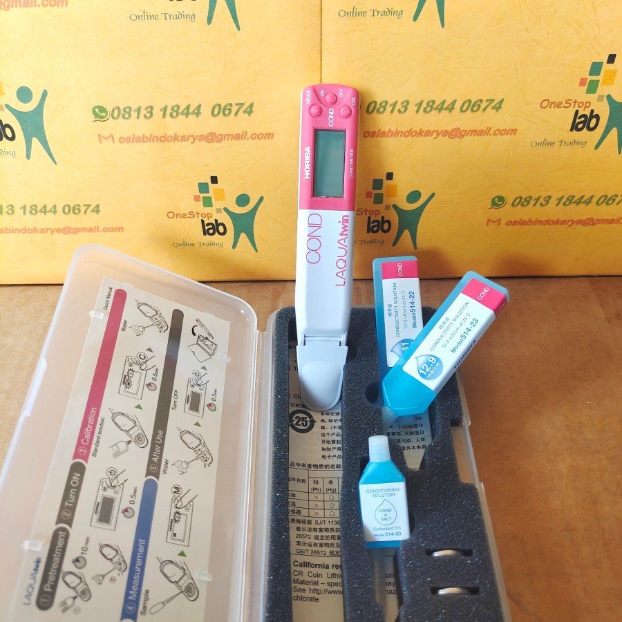 Jual HORIBA EC 11 LAQUAtwin Conductivity Tester meter EC11 | Shopee ...